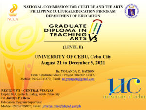 Culture Based Higher Education Programs – CulturEd: Philippine Cultural ...