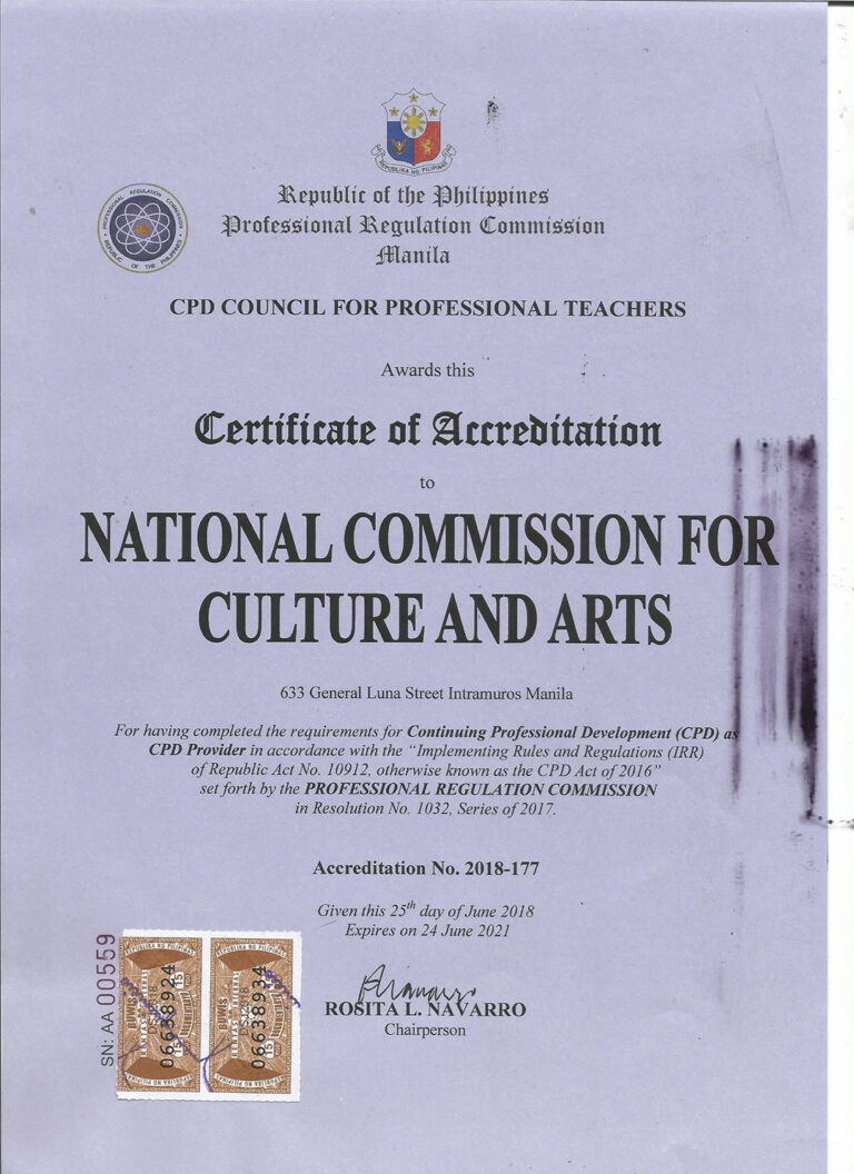 About Us – CulturEd: Philippine Cultural Education Online